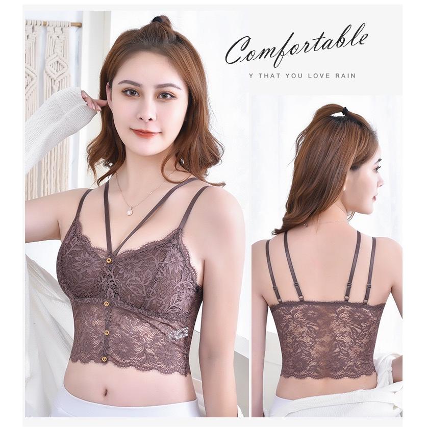 インナー チューブトップ 2WAY 2type カップ付 ショート丈 へそ出し へそ隠す ブラ ブラトップ オールシーズン ノンワイヤー 総レース キャミソール 背中見せ : oriental ...