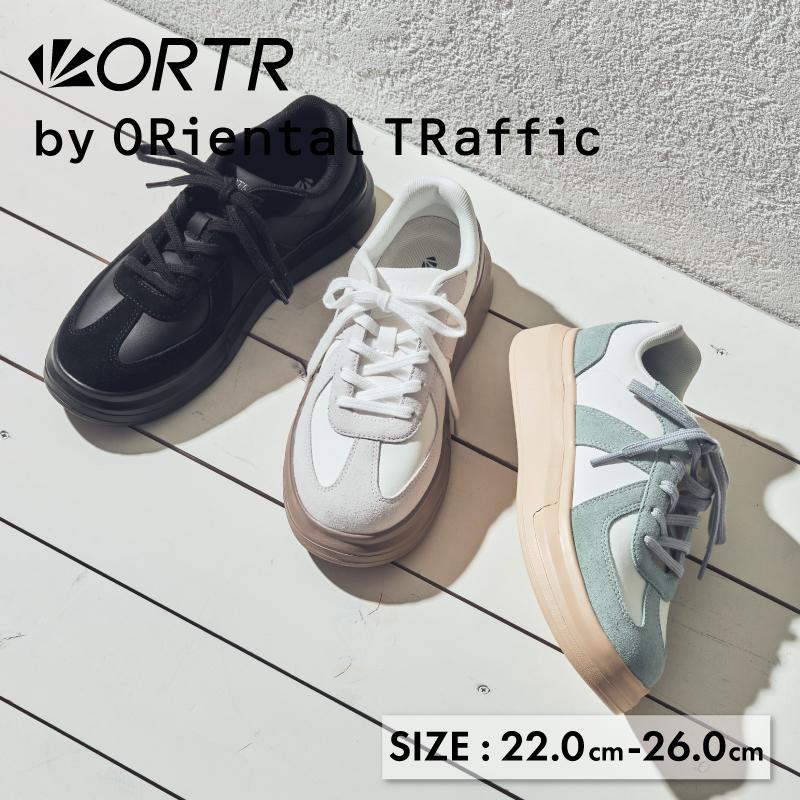 ORTR レディース 厚底スニーカー 厚底 ジャーマンスニーカー カジュアル 通勤 通学 歩きやすい OT3763 オリエンタルトラフィックヤフー : ORiental TRafficヤフー店 ...
