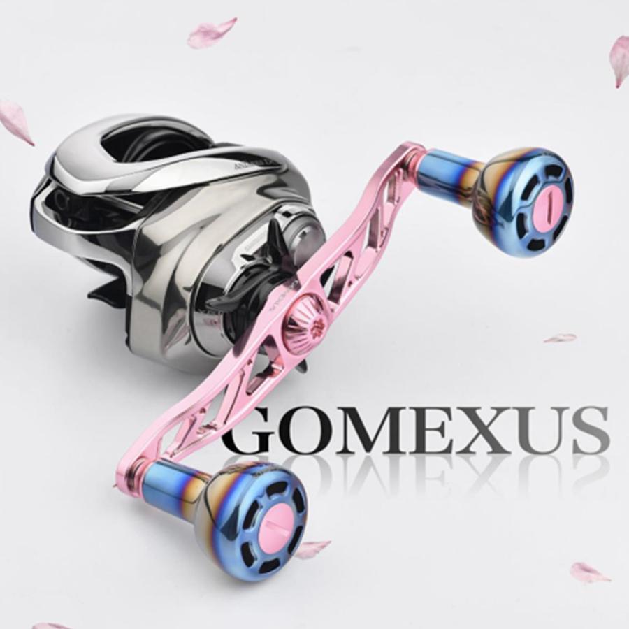 GOMEXUS シマノ用 チタンノブダブルハンドル ピンク 7×4(gome-bs120hta30pkxp)0075 : オリオク - 通販 - Yahoo!ショッピング