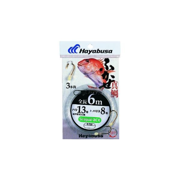 【Cpost】ハヤブサ ふかせ真鯛 6m 3本鈎 E-732 12号/ハリス5号（haya-433828） : オリオク - 通販 - Yahoo!ショッピング