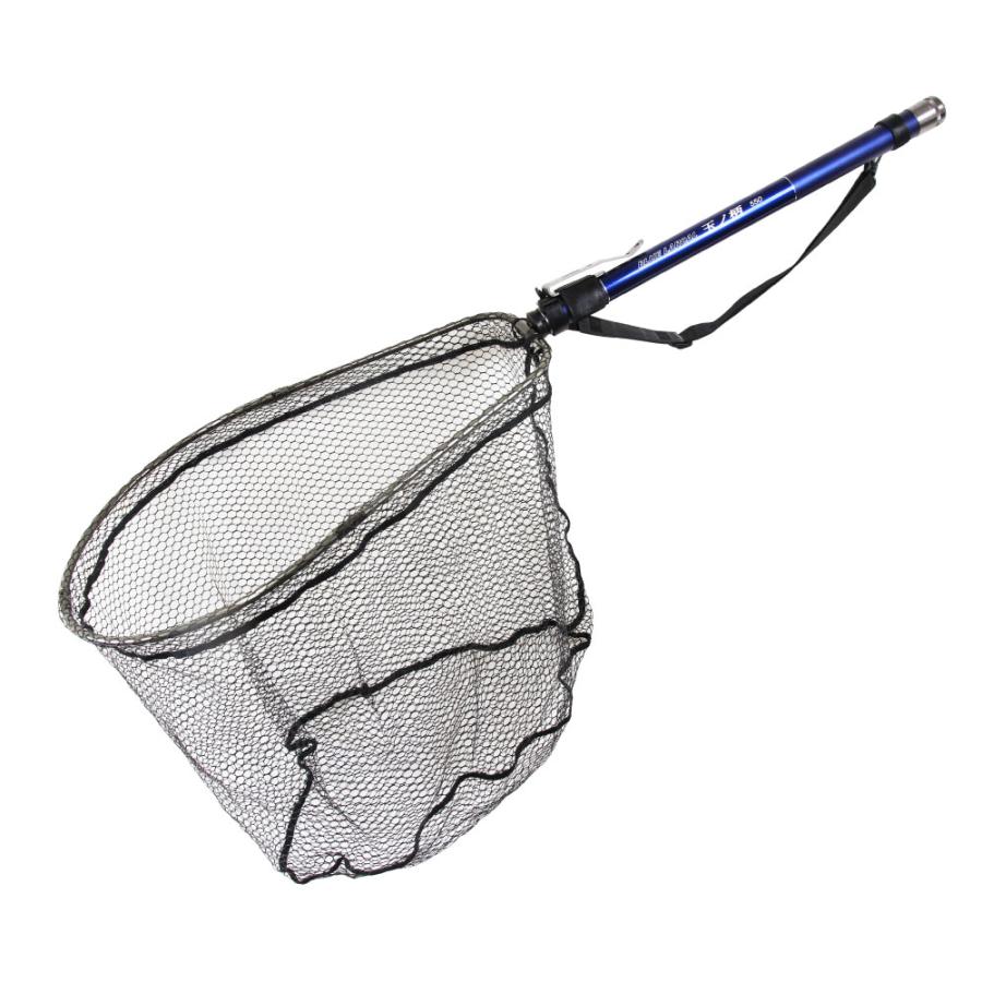 シャフトステー付 ランディング折りたたみネット ガンメタ L 全長6M BLUE LARCAL (landingset-153-g) : オリオク - 通販 - Yahoo!ショッピング