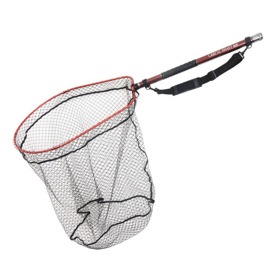 おり釣具 カーボン玉の柄 ラーカルシャフト 4.0M+折りたたみランディングネットL 2点セット レッド (netset-044-rd) : オリオク - 通販 - Yahoo!ショッピング