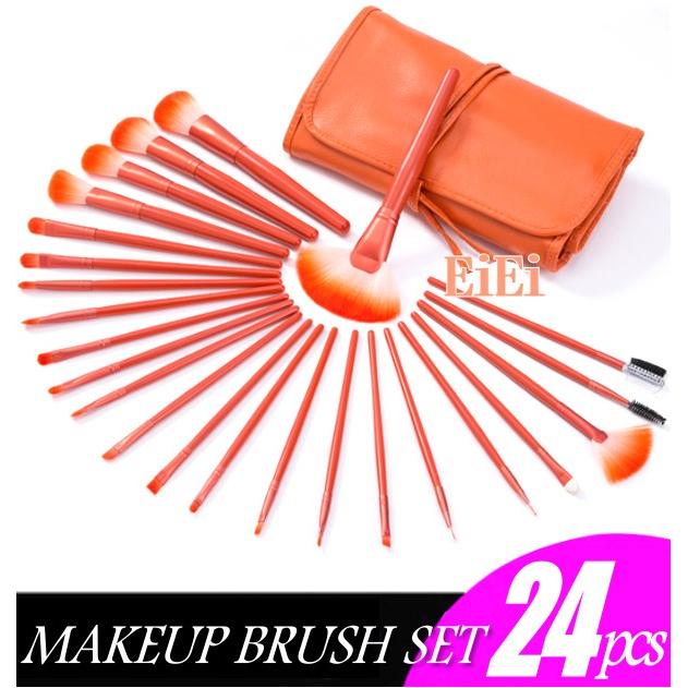 24本メイクブラシセット、化粧筆セット、化粧ブラシセット、ブラシ