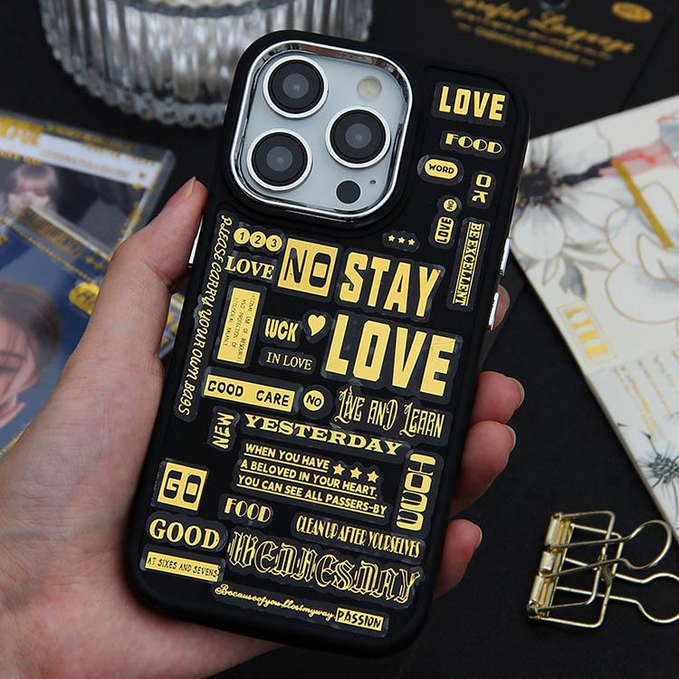 英語シール 大容量 ゴールド 金色 金箔押し 型抜き カット済 シールシート 6シート 130枚以上 PETシール 耐水シール ダイカット コラージュ素材 sztz-06-041 : 卸売の ...