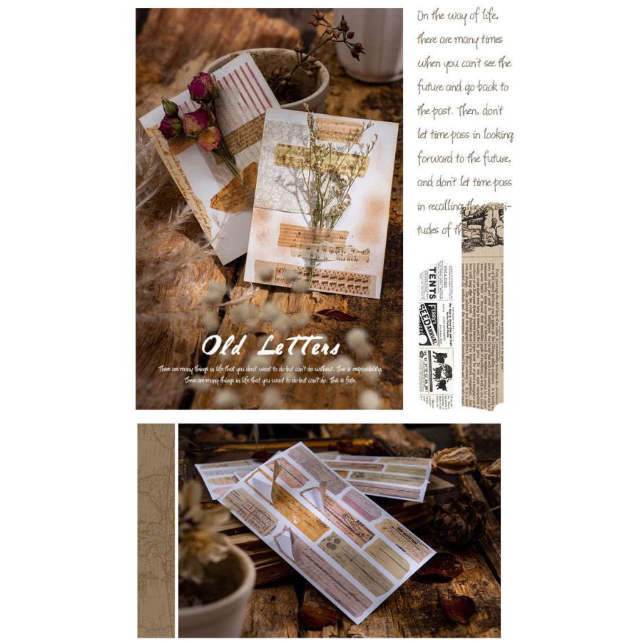 シールブック 大容量 200ピース 20枚/冊 型抜き シールシート 英字ステッカー 海外 コラージュ 素材 英字 英語 地図 文字 ヴィンテージ 手帳 sztz-20-059 : 卸売の ...