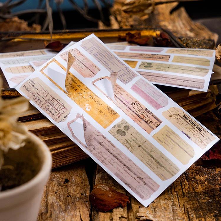 シールブック 大容量 200ピース 20枚/冊 型抜き シールシート 英字ステッカー 海外 コラージュ 素材 英字 英語 地図 文字 ヴィンテージ 手帳 sztz-20-059 : 卸売の ...