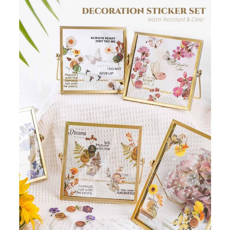 透明シール シーリング ワックス スタンプ 花 フラワー フレークシール 海外ステッカー コラージュ素材 レトロ ろう 封蝋 30枚 ビンテージ sztz-30-086 : 卸売のEiEi ...