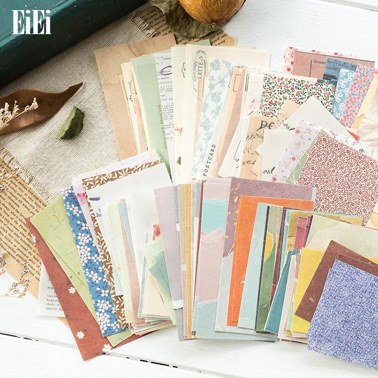 素材紙 背景紙 60枚 ヴィンテージ 素材 ペーパー デザインペーパー sztz-60-072 : 卸売のEiEi - 通販 - Yahoo!ショッピング