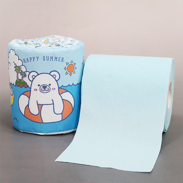 林製紙 HAPPY SUMMER トイレットロール 1R100個セット(1c/s)(2275) トイレットペーパー まとめ買い 個包装 夏 白くま 粗品 : 販促スタジアム - 通販 ...