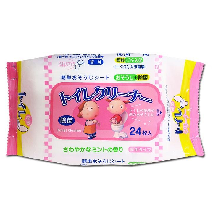 厚手 トイレクリーナー大量購入 ミントの香りトイレクリーナー 24枚入り360個セット（3c/s）（N018）トイレ除菌 : 販促スタジアム - 通販 - Yahoo!ショッピング