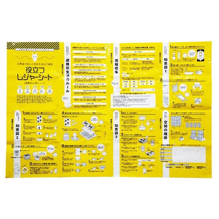 防災グッズ まとめ買い *役立つレジャーシート 200個セット(1c/s)(7222-60)* 防災啓発 防災イベント 防災の日 避難所 販促 景品 対策 : 販促スタジアム - 通販 ...