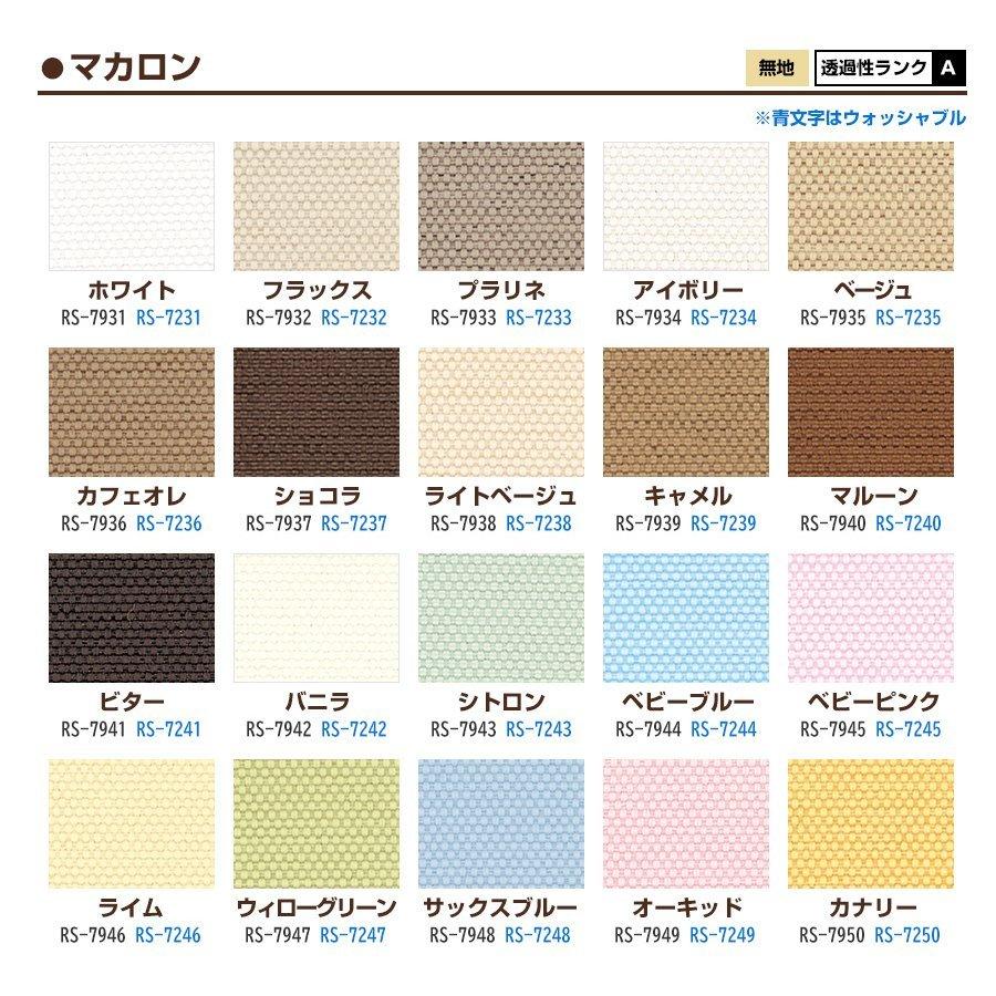 ロールスクリーン ロールカーテン 【ラルクシールド タチカワブラインド（マカロン）幅49.5-80cm×丈30-49cm】オーダーメイド 断熱 ...