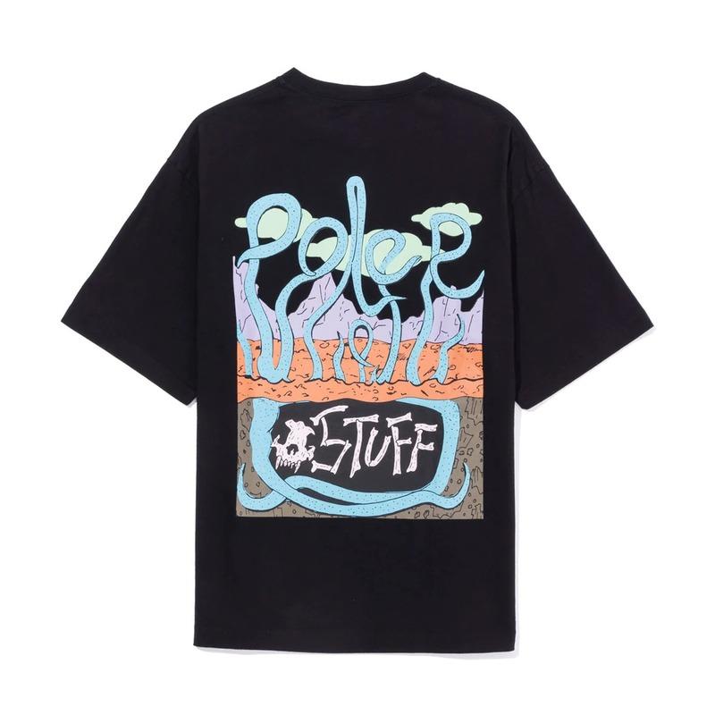ポーラー POLER ROOTBEAST RELAX FIT TEE(ブラック 黒 BLACK)ポーラーTシャツ POLERTシャツ ポーラー半袖 POLER半袖 : 241mcv0211bk ...