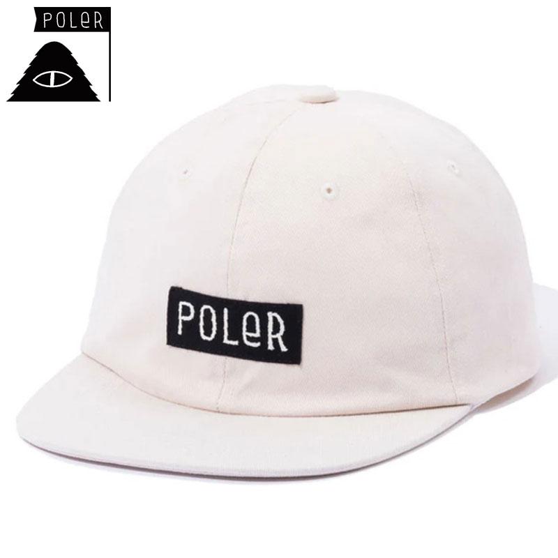POLeR ポーラー POLER FURRY FONT 6P CAP(ホワイト 白 WHITE)ポーラーキャップ POLERキャップ ポーラーCAP POLERCAP ポーラー帽子 POLER ...