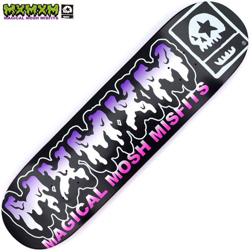 MAGICAL MOSH MISFITS マジカルモッシュミスフィッツ MxMxM TEAM LOGO DECK(パープル 紫 PURPLE ...