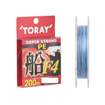 TORAY 東レ (TORAY) スーパーストロング PE 船 F4 200m 0.8号/1号/1.5号/2号/2.5号/3号 : おさかな侍 - 通販 - Yahoo!ショッピング