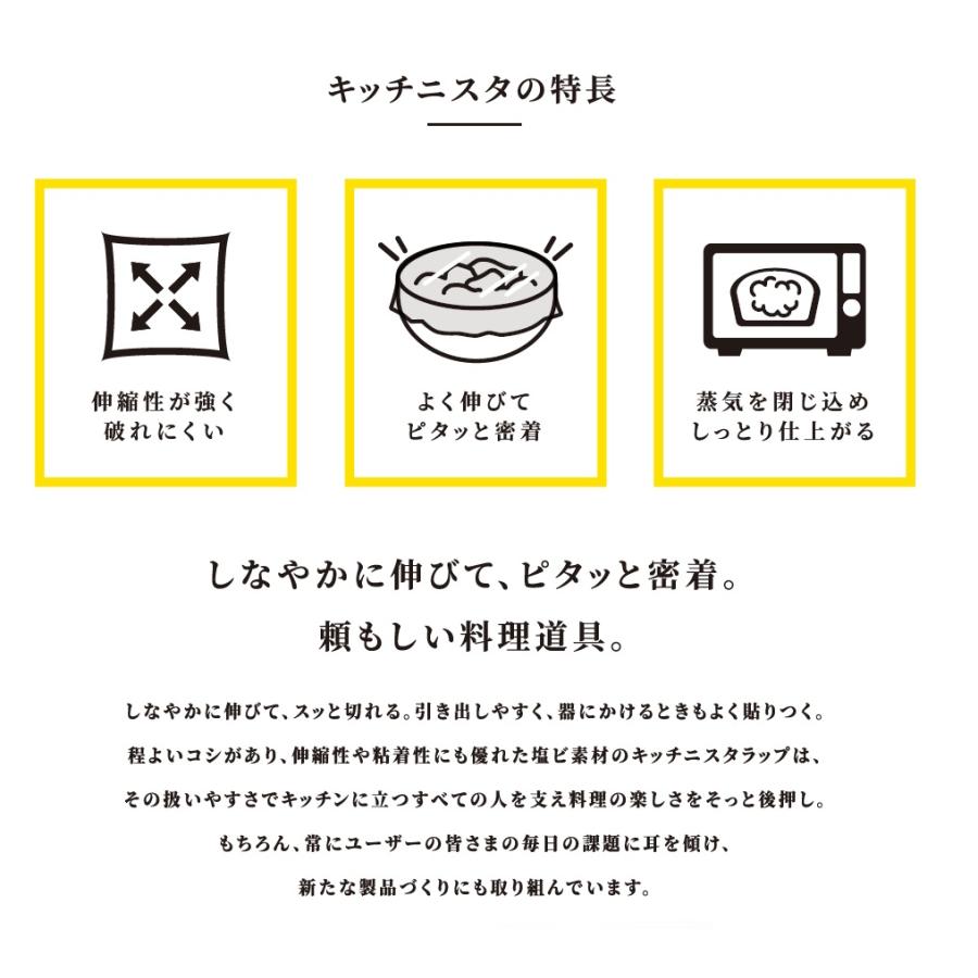 KitcheNista キッチニスタラップ 22cm×100m 外刃タイプ 30本セット 食品用ラップ 業務用 : 洗剤屋.com ヤフー店 - 通販 - Yahoo!ショッピング