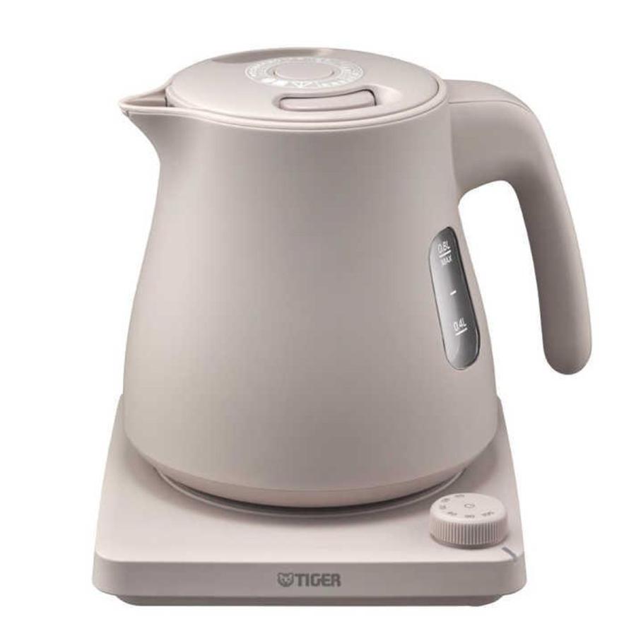 タイガー（TIGER） PTV-A080 CB 蒸気レス電気ケトル(温度調節機能つき)0.8L ブロンドベージュ[送料無料] : おしゃれ ...