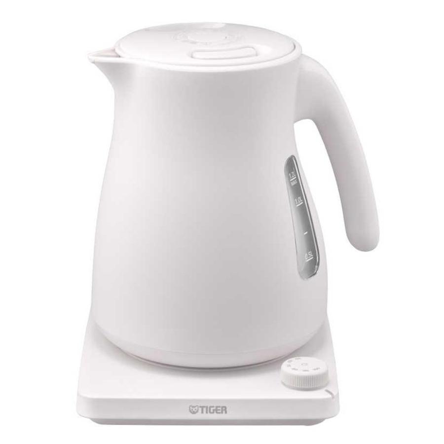 タイガー PTV-A120 WG 蒸気レス電気ケトル(温度調節機能つき)1.2L グレイッシュホワイト[送料無料] : おしゃれcafe ...