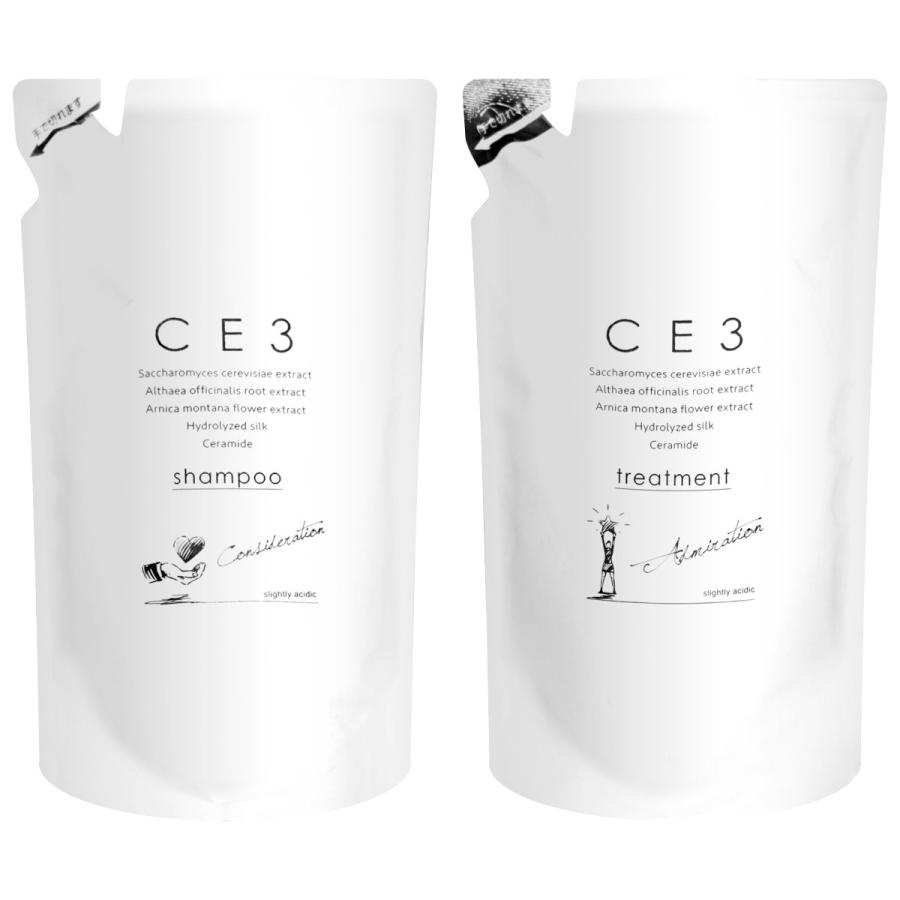 CE3 [セット]フォード CE3シリーズ 詰替セット シャンプー詰替800ml＋トリートメント 替750g[シーイースリー][ミアンビューティー][弱酸性][三口産業][送料無料 ...