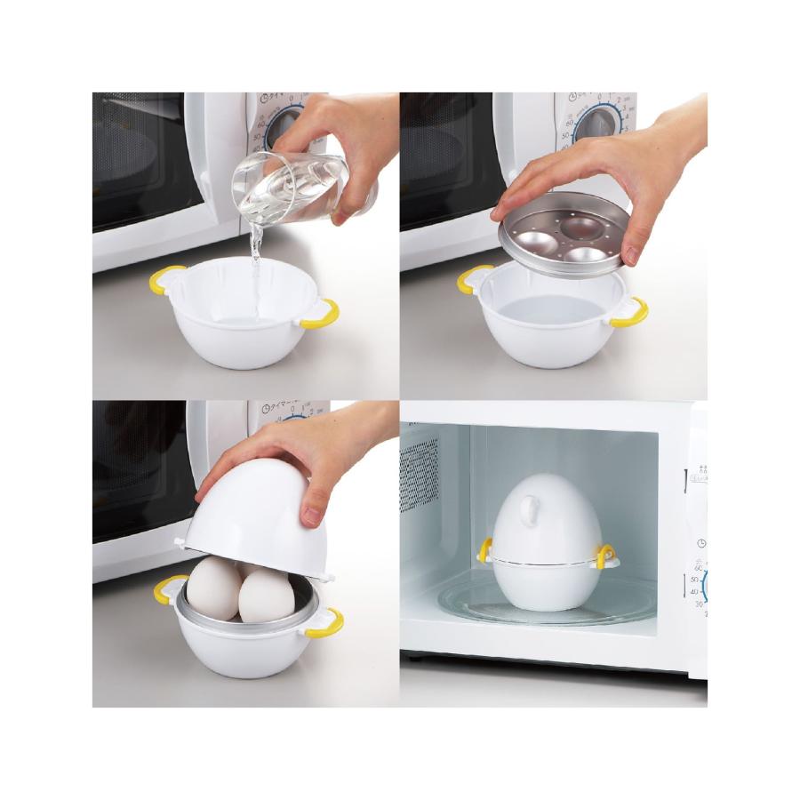 曙産業 RE-278 レンジでらくチン!ゆでたまご3個用[AKEBONO あけぼの][時短グッズ][食洗器対応不可][送料無料] : おしゃれcafe - 通販 - Yahoo!ショッピング