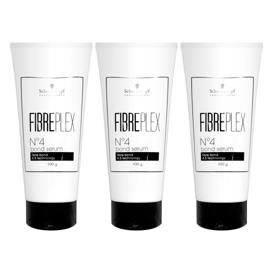 FIBERPLEX [セット]シュワルツコフ ファイバープレックス No.4 ボンドセラム 100g×3本[Schwarzkopf]洗い流さないヘアトリートメント[送料無料] : おしゃれ ...