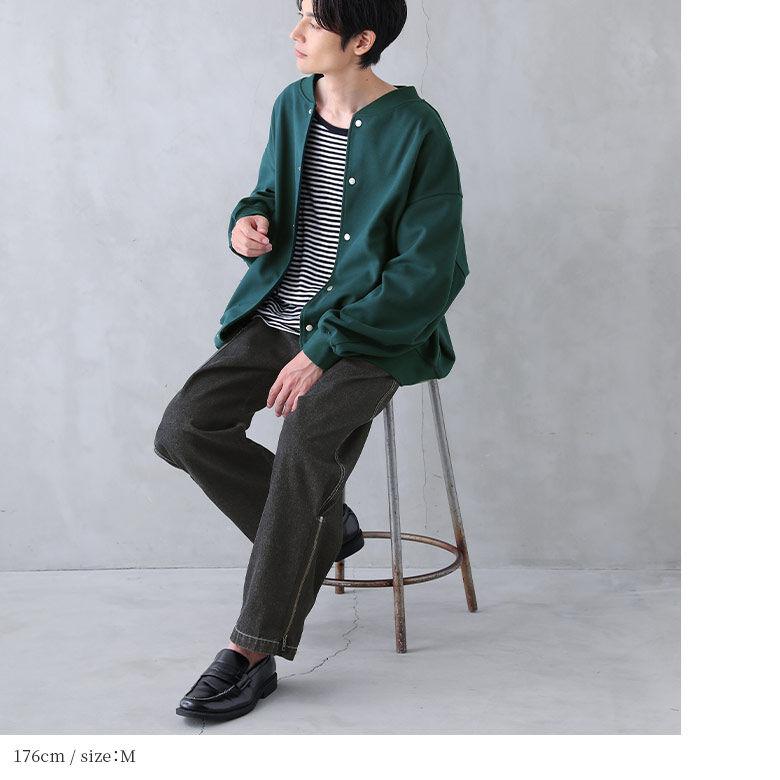osharewalker デニムパンツ メンズ ボトムス ロング丈 綿100 osharewalker デニムパンツ メンズ ボトムス ロング丈 綿100