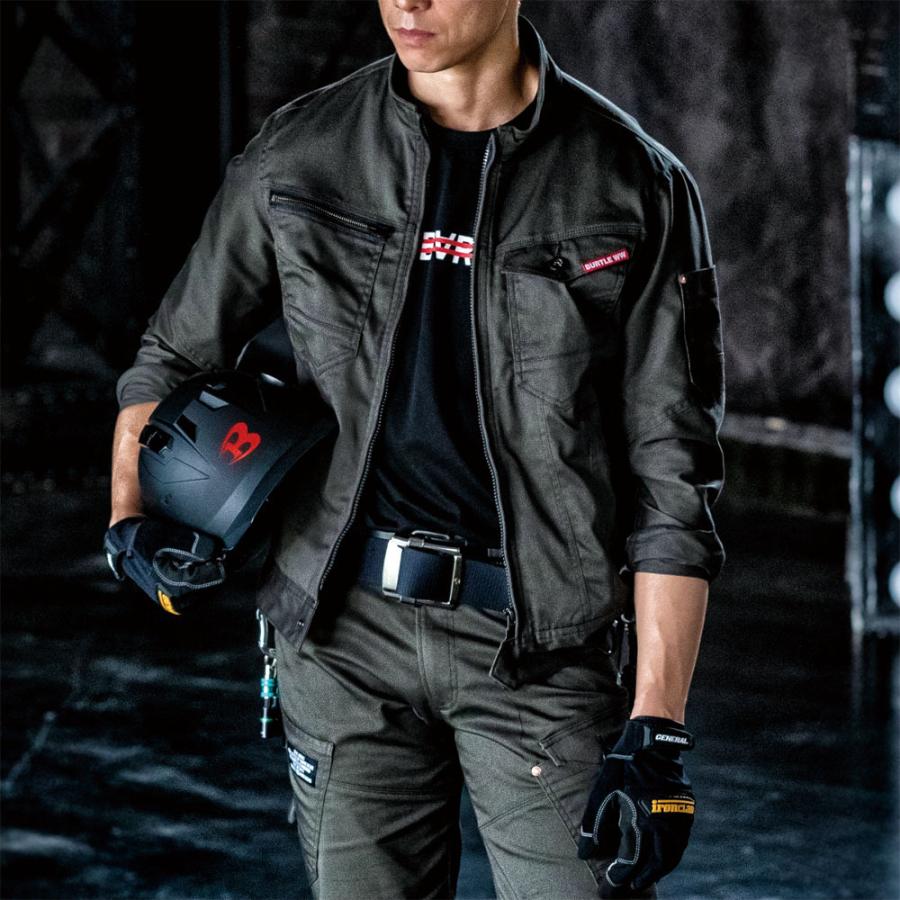 BURTLE バートル 661 T/C ストレッチジャケット 伸長率16％ S〜3L : お仕事市場.com ヤフー店 - 通販 - Yahoo!ショッピング