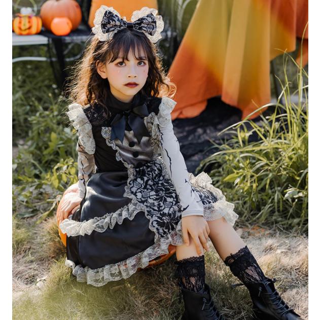 子供 ハロウィン コスプレ衣装 女の子 悪魔 精霊 ゴースト 子供 ハロウィン コスプレ衣装 女の子 悪魔 精霊 ゴースト