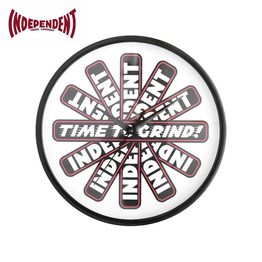 INDEPENDENT TRUCK COMPNY (インディペンデント) TIME TO GRIND CLOCK 時計 ウォール クロック ...