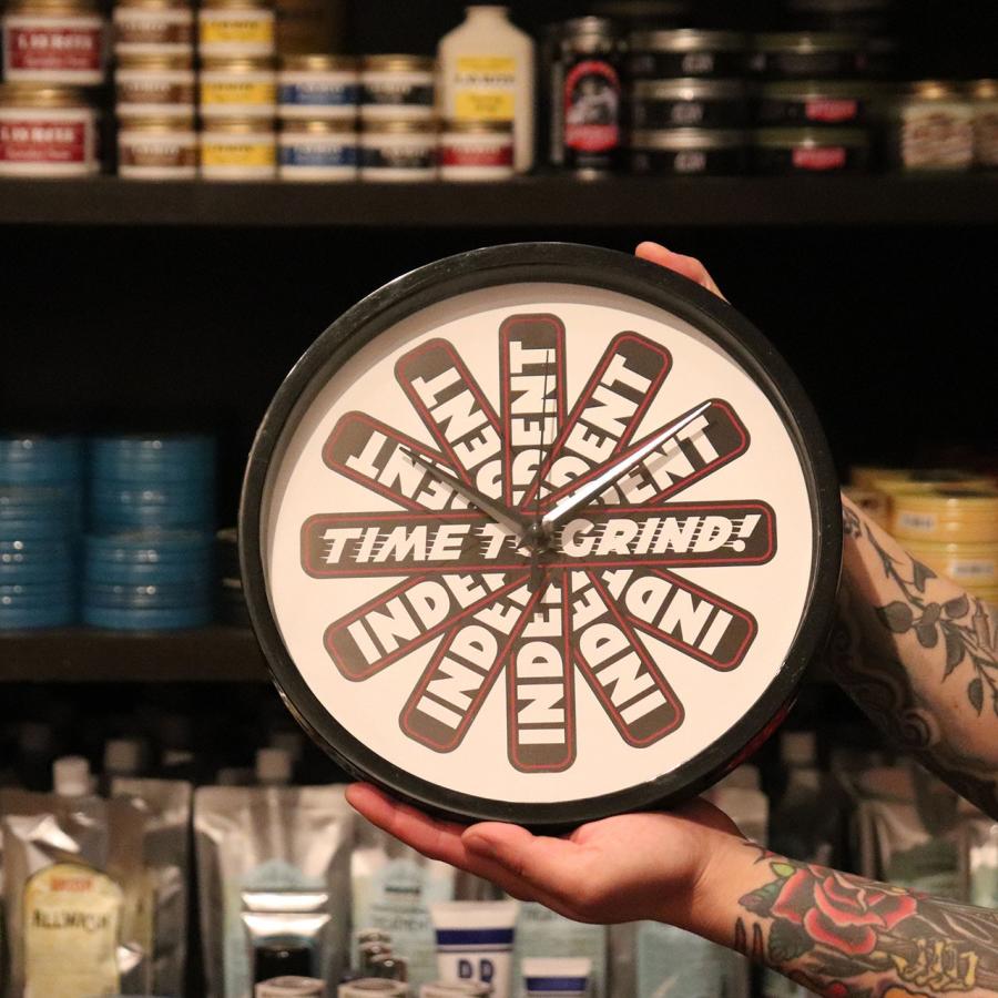 INDEPENDENT TRUCK COMPNY (インディペンデント) TIME TO GRIND CLOCK 時計 ウォール クロック ...