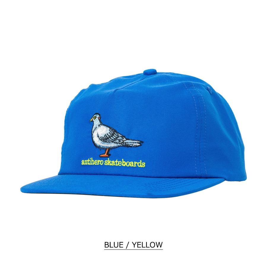 ANTIHERO（アンタイヒーロー） LIL PIGEON SNAPBACK キャップ アンチヒーロー スケボー スケートボード スナップ ...