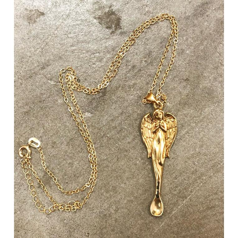 Good Worth & Co. グッドワース ペンダント ネックレス メンズ おしゃれ ロング 真鍮 ゴールド シルバー 68cm ...