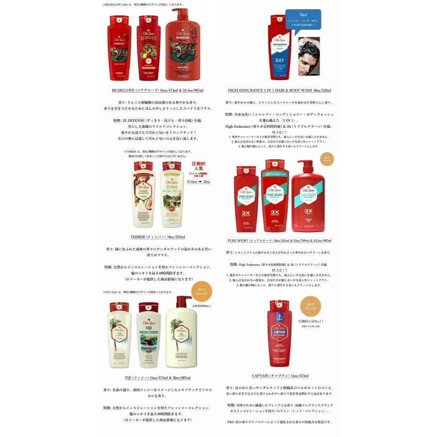 Old Spice（オールドスパイス） BODY WASH ボディウォッシュ ボディ