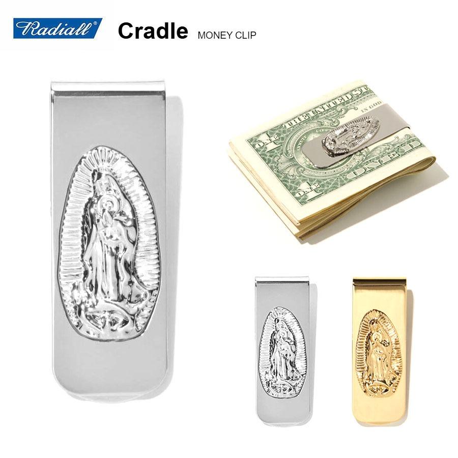 RADIALL (ラディアル) Cradle MONEY CLIP マネークリップ メンズ ブランド 財布 薄型 コンパクト 大人 金具 ...