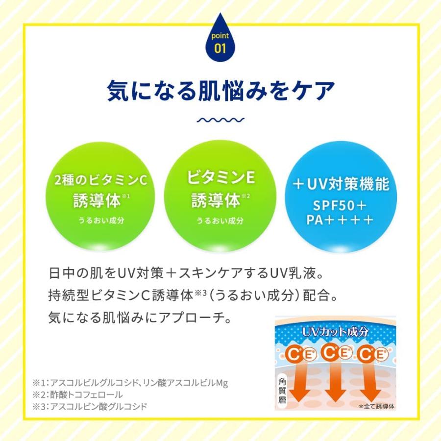 メラノCC ディープデイケアUV乳液 50g おしろい効果 化粧下地 SPF50＋ PA＋＋＋＋ しみ予防 日焼け止め 顔用 : os0130 : osshop - 通販 - Yahoo!ショッピング