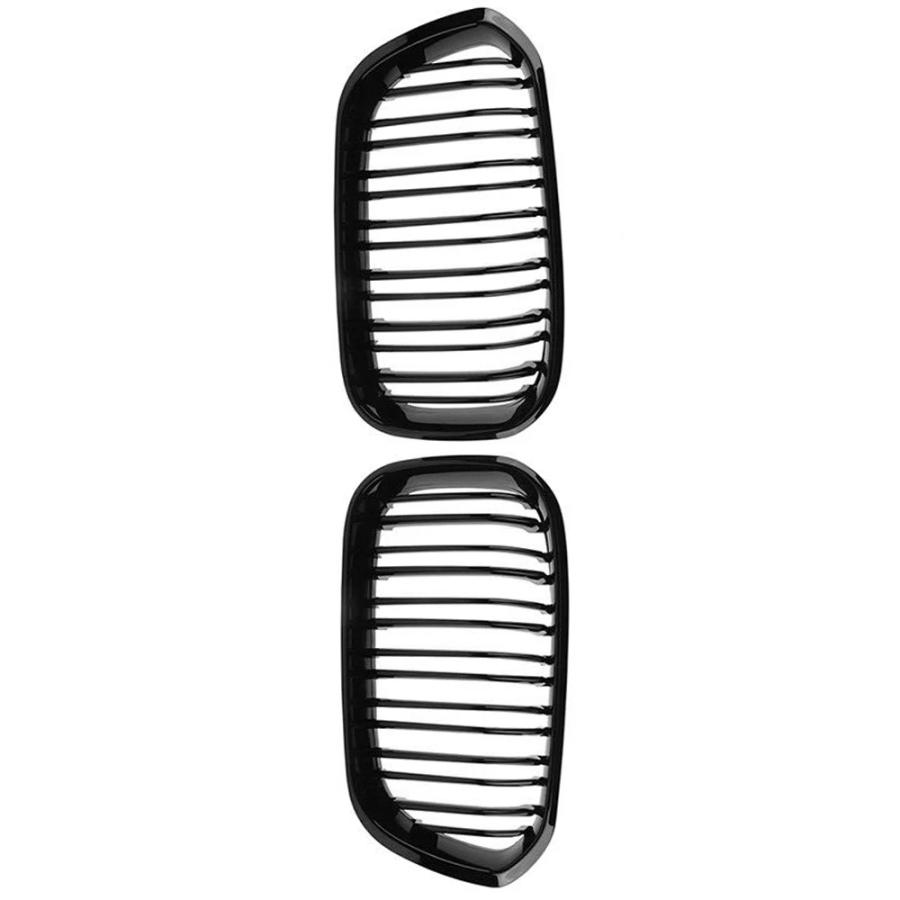 1Pair Car Front Bumper Grille Grills Fit for BMW 1 Series F20 F21 2015 ...