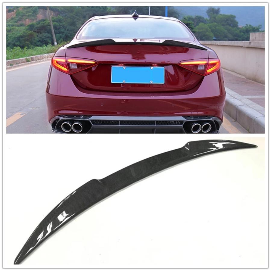 Trunk Lid Rear Spoiler Wing For Alfa Romeo Giulia Quadrifoglio Verde ...