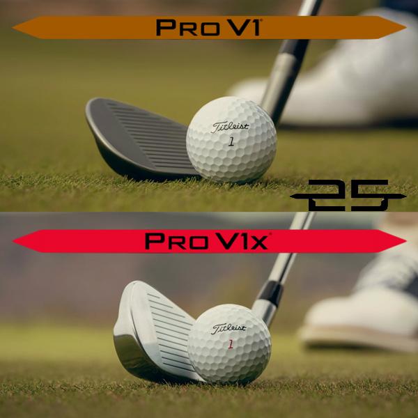 Pro V1x タイトリスト 25 PRO Titleist 1ダース ゴルフボール「日本正規品」プロV1x : お宝ゴルフドットコム - 通販 - Yahoo!ショッピング
