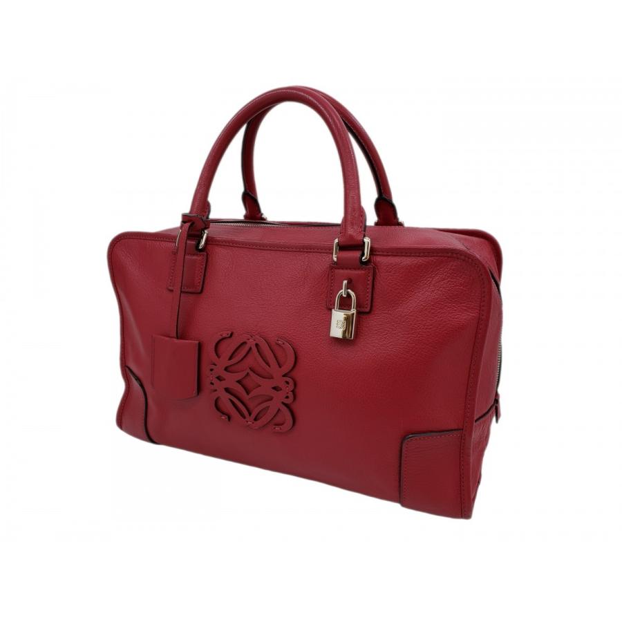 LOEWE 【未使用品】 【ロエベ】 アマソナ 36 レザー ハンドバッグ レッド（2135） : お宝堂 - 通販 - Yahoo!ショッピング