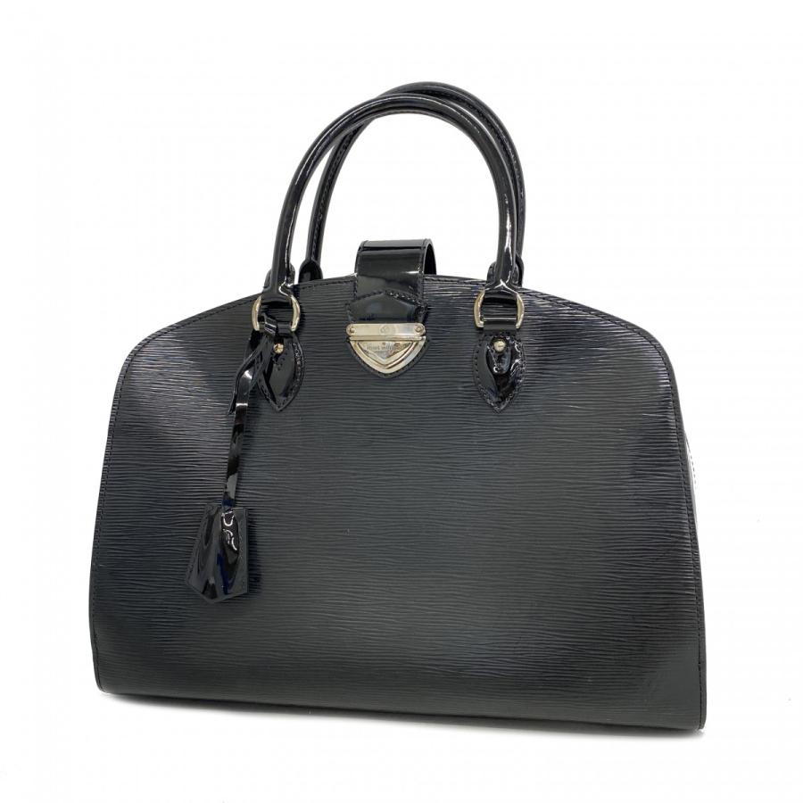 LOUIS VUITTON 【5bb0580】ルイヴィトン ハンドバッグ エピ ポンヌフGM M5904N ノワールエレクトリック【中古】レディース : おたからや Yahoo!ショッピング店 ...