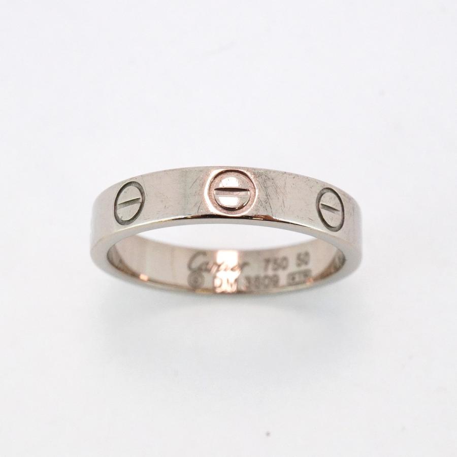 Cartier 【5jcb0936】カルティエ リング ミニラブ K18WG Cartier 【5jcb0936】カルティエ リング ミニラブ K18WG