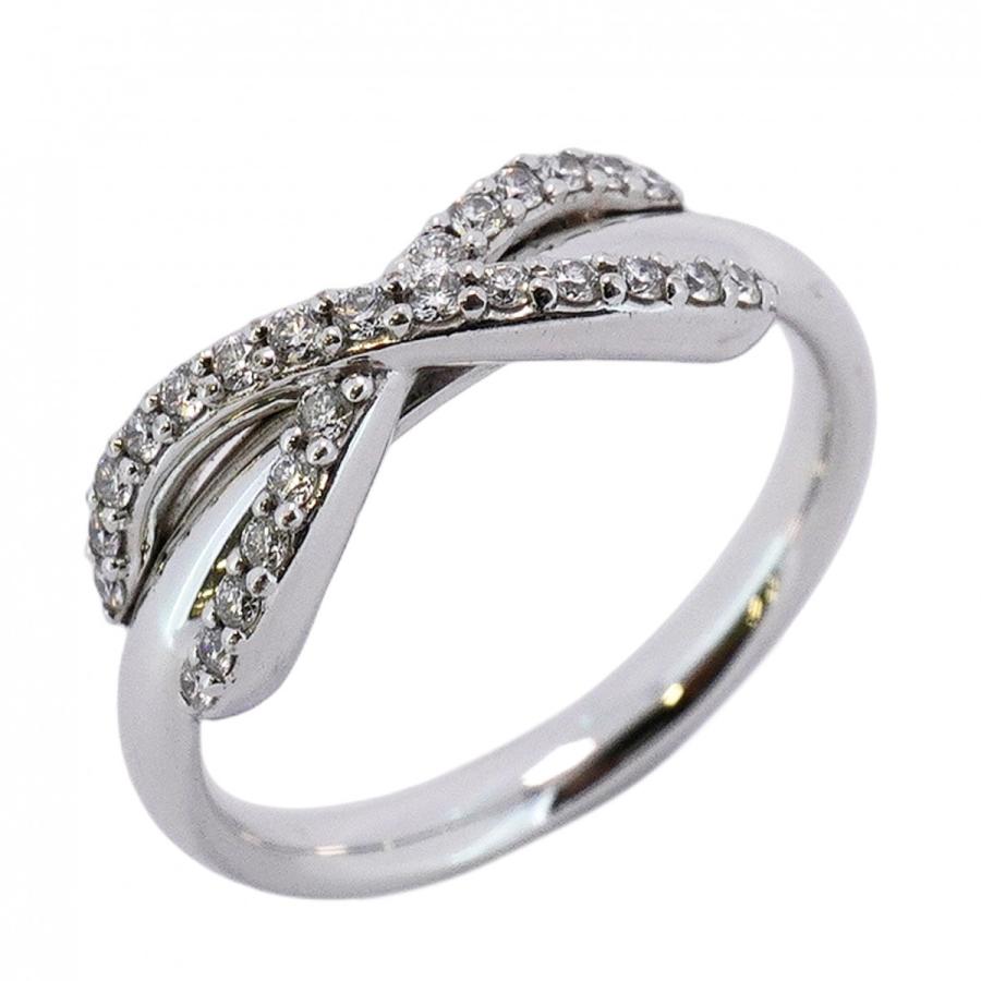 TIFFANY&Co. 【5jeb0296】ティファニー リング インフィニティ K18WG ホワイトゴールド ダイヤモンド 5号【中古】レディース : おたからや Yahoo!ショッピング店 ...