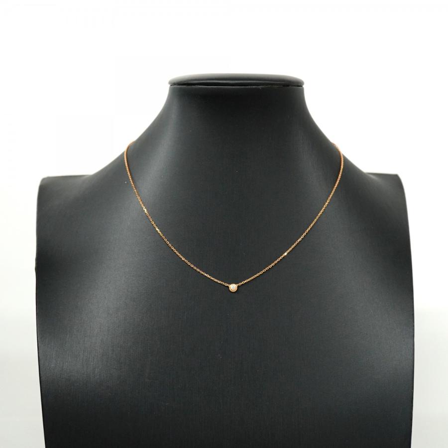 Cartier 【5jmb0020】カルティエ ネックレス ダムール XS/1PD K18PG ピンクゴールド ダイヤモンド【中古】レディース : おたからや Yahoo!ショッピング店 ...