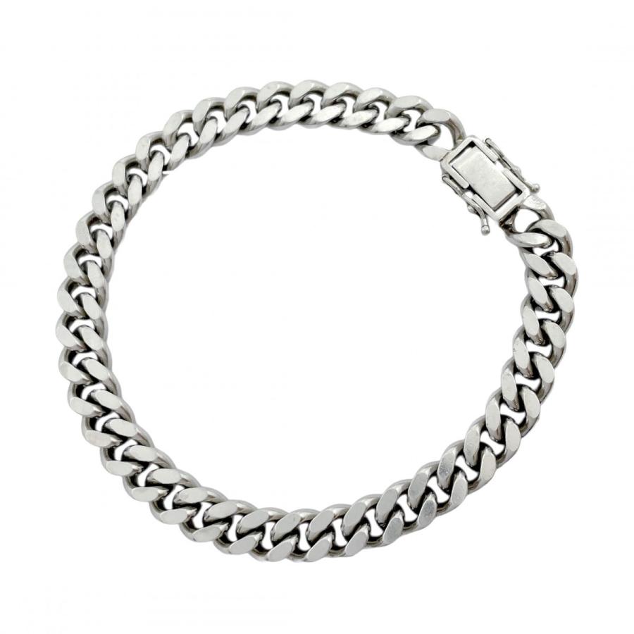 【5kha077】喜平 ブレスレット Pt850 プラチナ 2面 シングル 19.7cm 50.2g キヘイ【中古】メンズ レディース ユニセックス : 5kha077 : おたからや ...