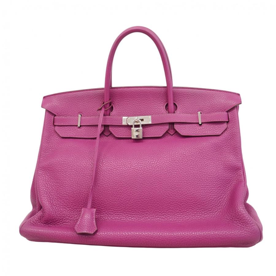 HERMES 【5od4854-h】エルメス ハンドバッグ バーキン40 トゴ トスカ シルバー金具 P刻印【中古】レディース : おたからや Yahoo!ショッピング店 - 通販 ...
