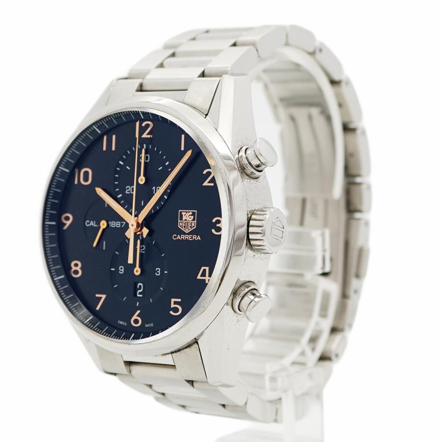 TAG HEUER 【5wwo0226】タグホイヤー カレラ CAR2014-4 黒文字盤【中古】腕時計 メンズ : おたからや Yahoo!ショッピング店 - 通販 - Yahoo!ショッピング
