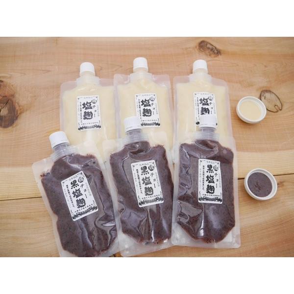 チョー塩麹 6本セット（白200g×3／黒170g×3） : おたまやヤフーショップ - 通販 - Yahoo!ショッピング