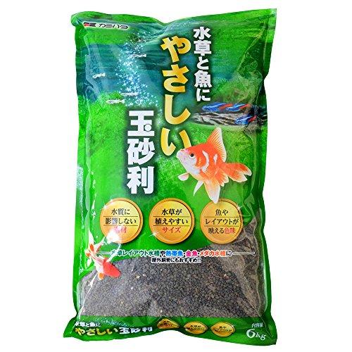 カミハタ 水草と魚にやさしい玉砂利 6kg : おたま屋商店 - 通販 - Yahoo!ショッピング
