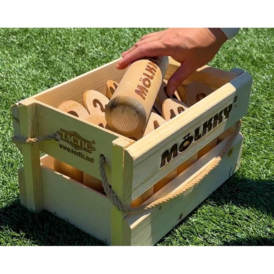 モルック 日本正規公式品 NEW モデル TACTIC MOLKKY (正規品 公式 OHSサプライ 外遊び 大会 スポーツ 人気) : おたま屋商店 - 通販 - Yahoo!ショッピング